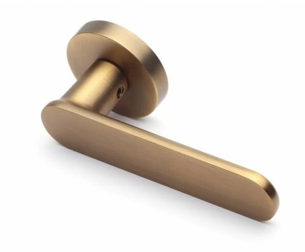 Ручки дверные LOCKSTYLE OVA ZR цвет ABM (бронза), 011840200, Польша