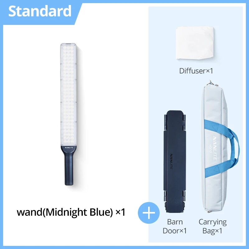 NANLITE Wand RGB видео свет kit2