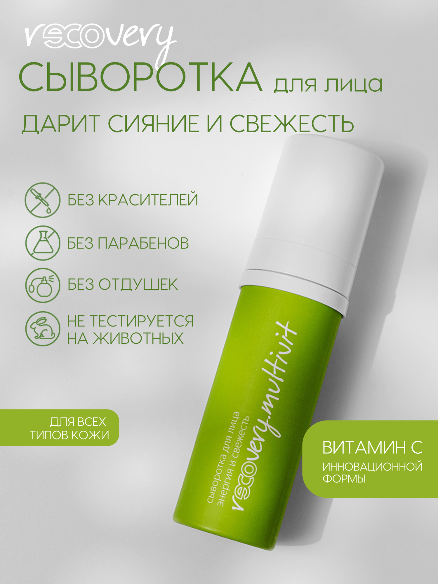 Premium Сыворотка увлажняющая для лица с ниацинамидом, 30 мл