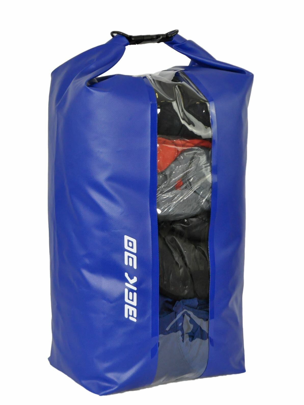 Гермомешок Век облегченный с окном 30 л синий