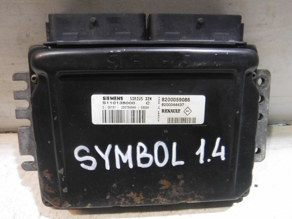 Блок управления двигателем Renault Symbol 8200059086