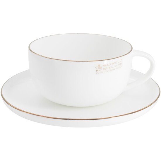 Чашка с блюдцем Maxwell & Williams "Кашемир Голд" 0.3л MW583-EF0116