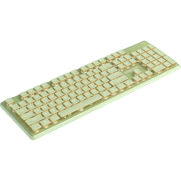 Механическая клавиатура EWEADN V3 бесшумные клавиши для офиса и игр, gold