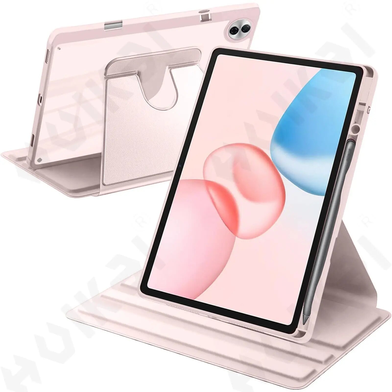 Чехол FAXYSON для Honor Pad 10 Magic Pad 3 X9 Pro X9A 2 V9 с держателем Honor Pad 8 12 inch, Pink