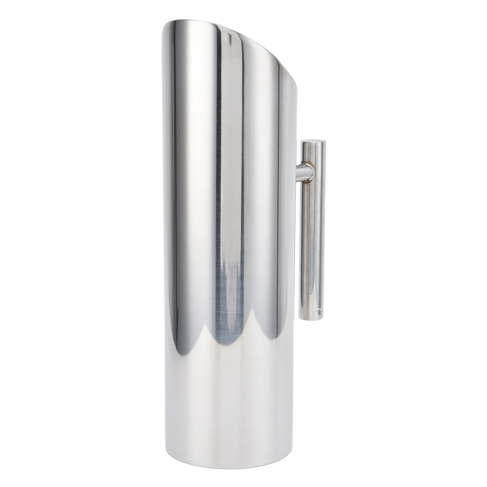 Кувшин из нержавеющей стали, прочный, из нержавеющей стали 304, большой емкости, эргономичная ручка, термостойкий обтекаемый кувшин для кофе, 2 л