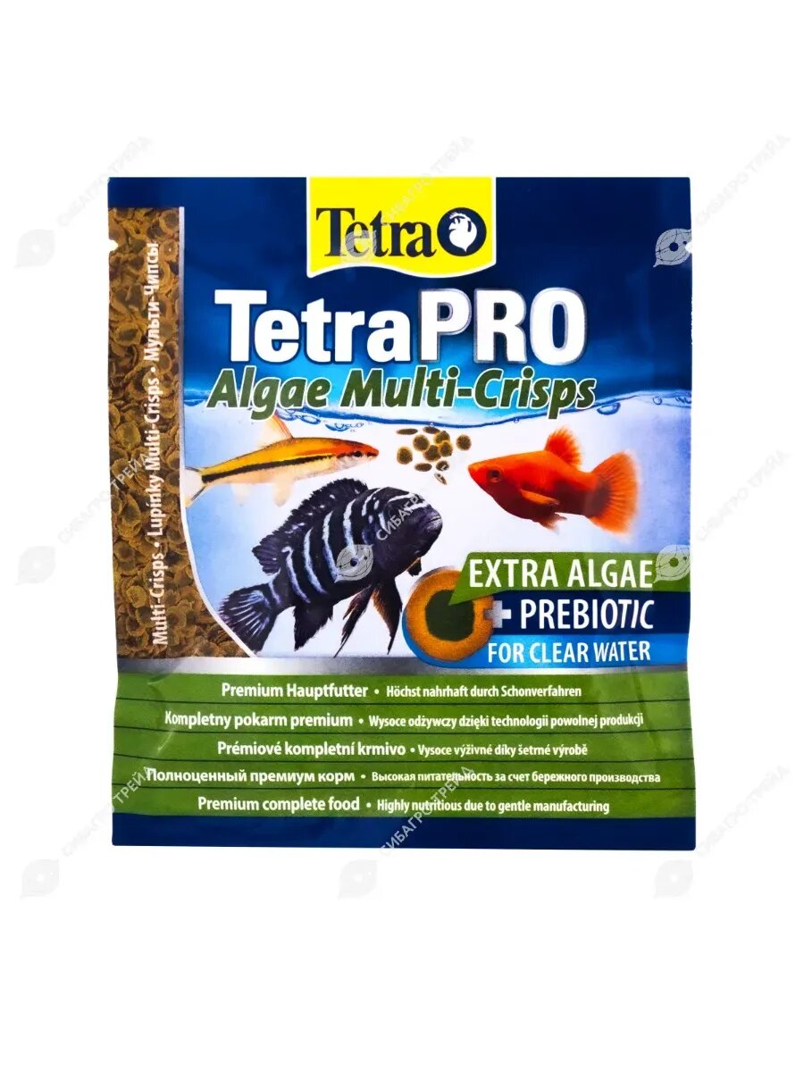 Tetramin Crisps корм для рыб в виде чипсов, 12 г