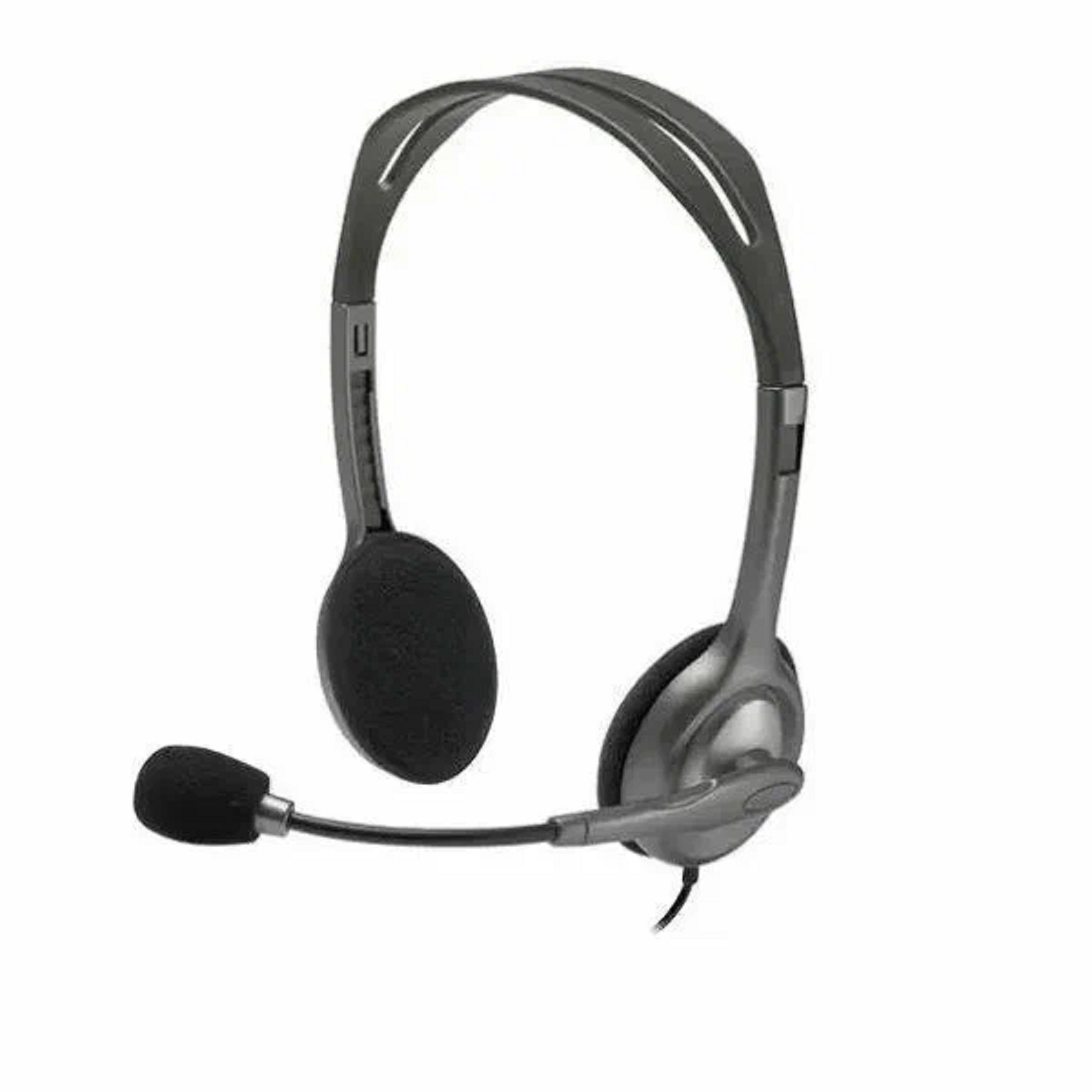 Гарнитура Logitech H111, проводная, Bluetooth 2.0, игровая, чёрные