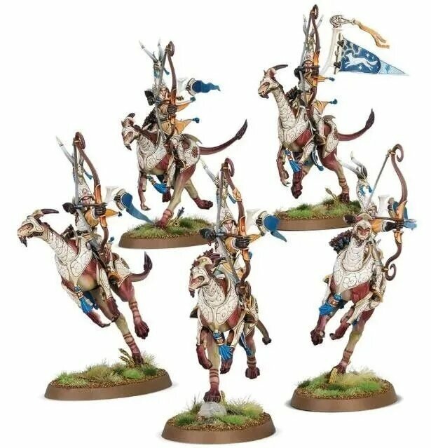 Смола Миниатюра Warhammer AOS Lumineth Realm Lords / миниатюр для настольной игры Упражнения для раскрашивания