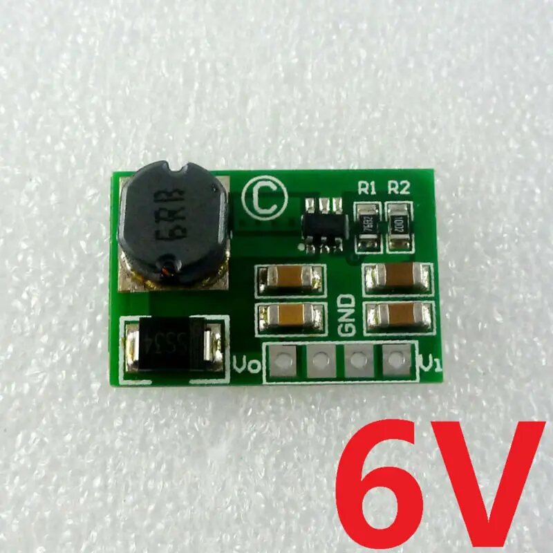 Модуль повышающего преобразователя eletechsup 8Вт DD2424SA_6V 2-6V TO 5V