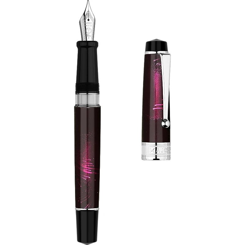 Перьевая ручка Majohn T5 Purple, F Nib