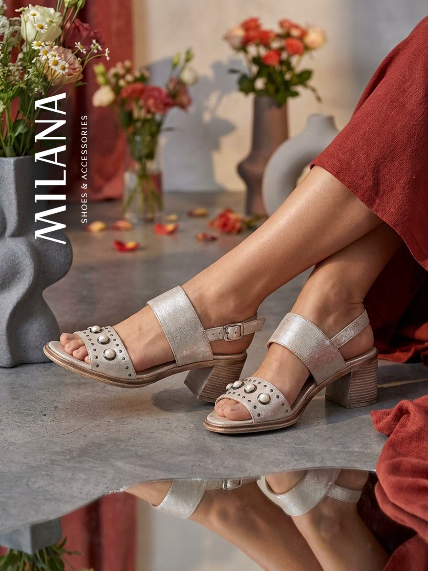 Босоножки Базовый Весна-Лето