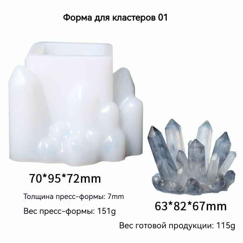 Кремниевая форма для кристаллов