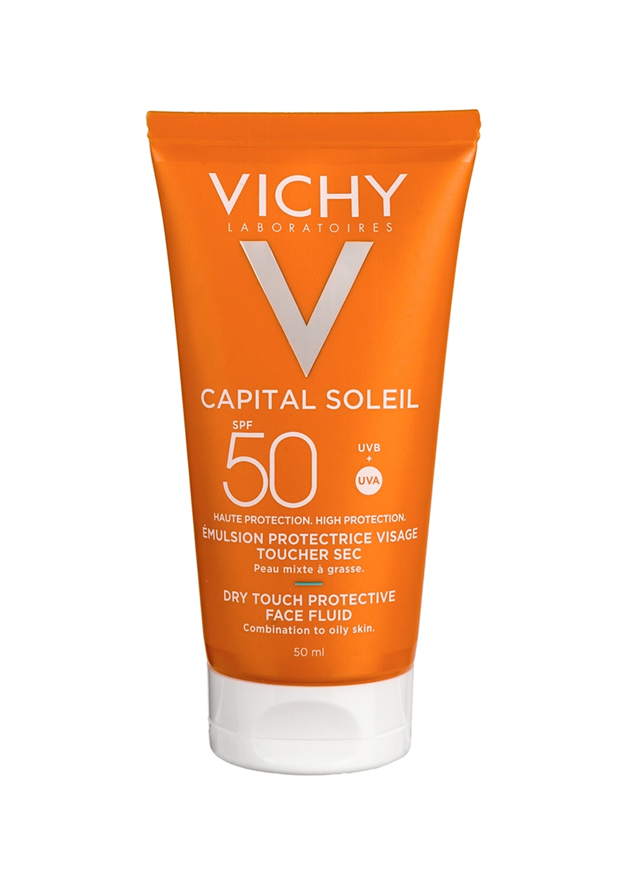 Vichy Капиталь Идеал Солей Эмульсия для лица матирующая солнцезащитная SPF50 50мл