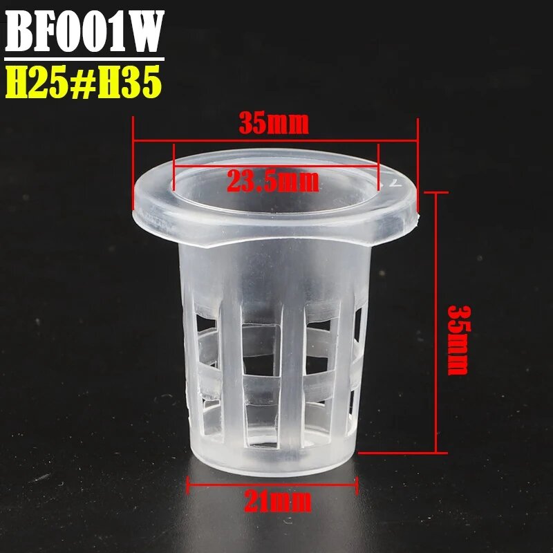 20 шт. гидропонная беспунная сетчатая корзина для выращивания растений, овощей, детская чашка, горшок, лоток для губки, аэропонный сетчатый горшок для овощей, клон, сетчатые горшки