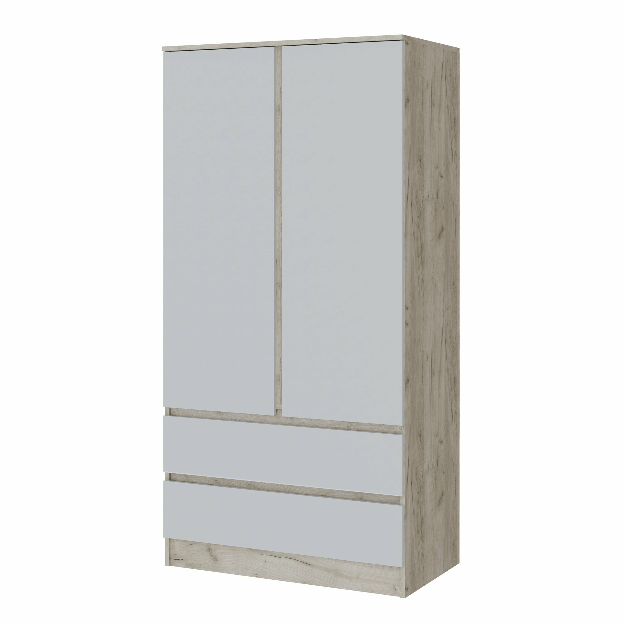 Гостиная Мэнкс Шкаф МГШ дуб крафт серый/камень серый (Микон)