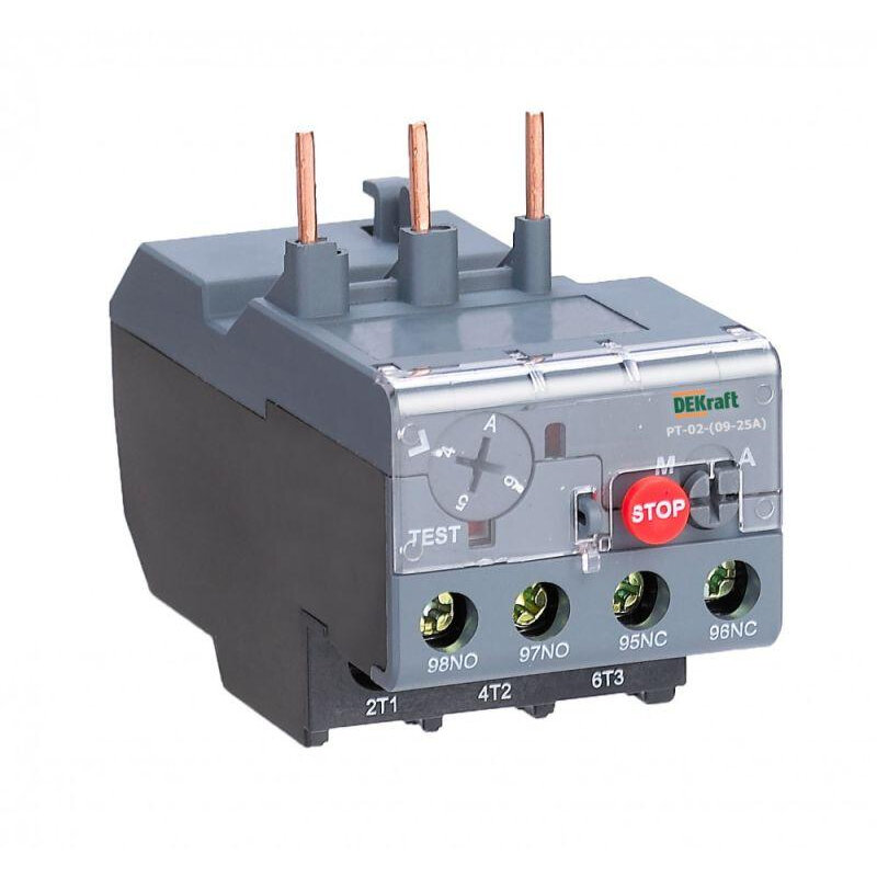 Реле тепловое 12.0А-18А для контакторов 09-25А, SCHNEIDER ELECTRIC 23167DEK (1 шт.)