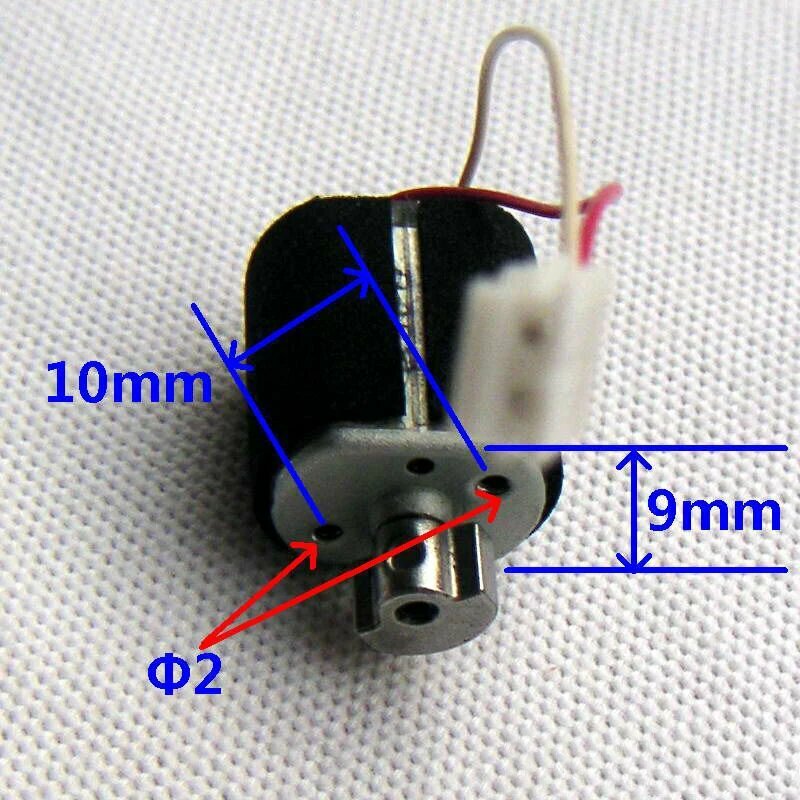 Прецизионный вибрационный вибрационный двигатель постоянного тока 6 В-12 В Micro SANKO, электрический вибраторный двигатель для массажера