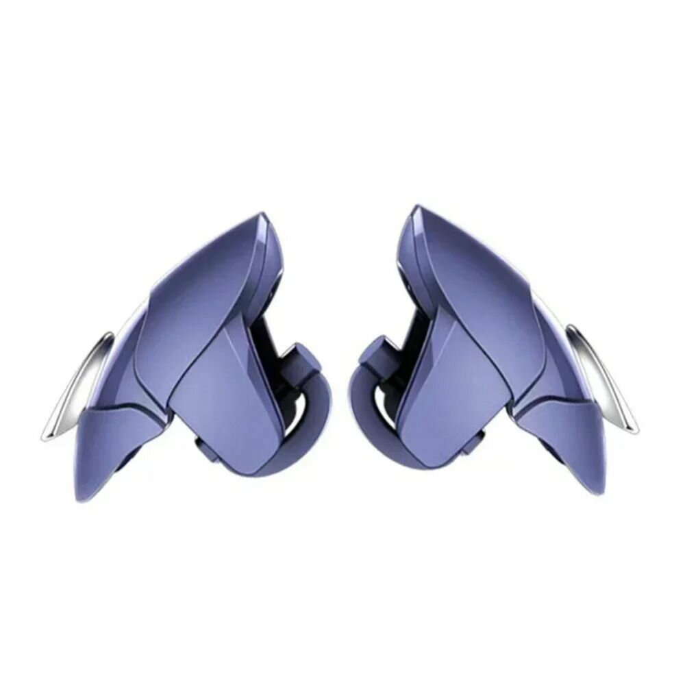 2 шт, игровой триггер для мобильного телефона на 4 пальца для PUBG, прицеливания и стрельбы, L1R1 ABS, кнопка Blue Shark для iPhone, Android, геймпад, джойстик