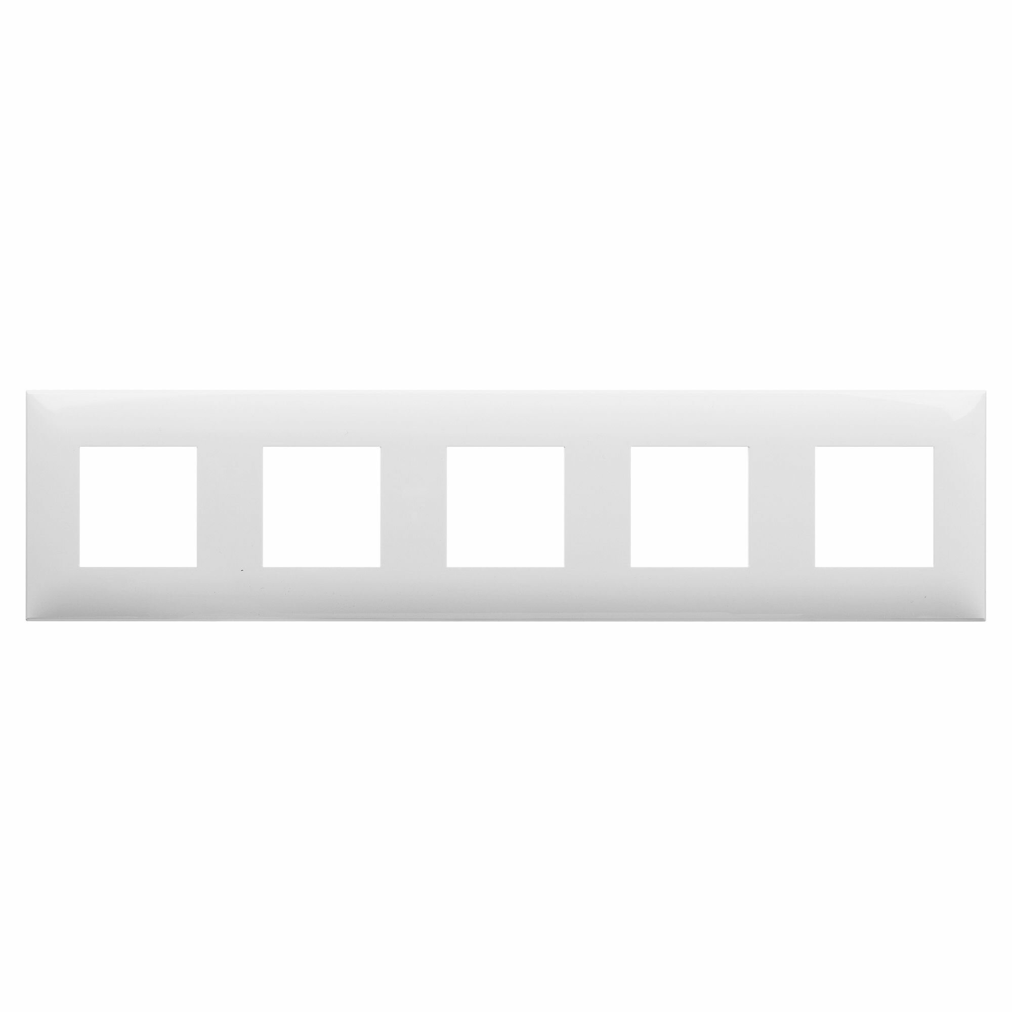 Рамка 5-постовая Avanti DKC, "Белое облако", цвет белый (1 штука)