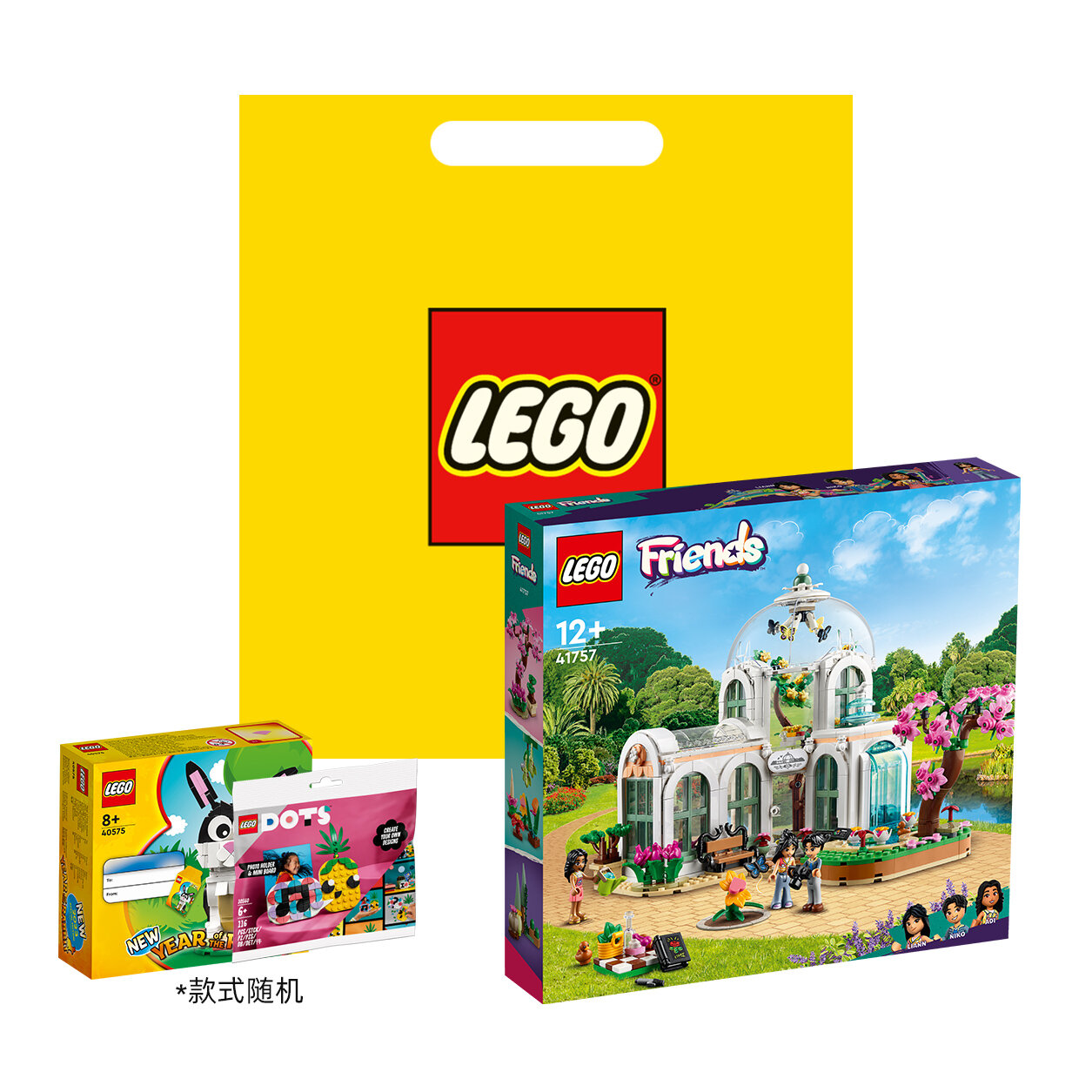 Конструктор унисекс LEGO 41757 Ботанический сад, сборная модель растений