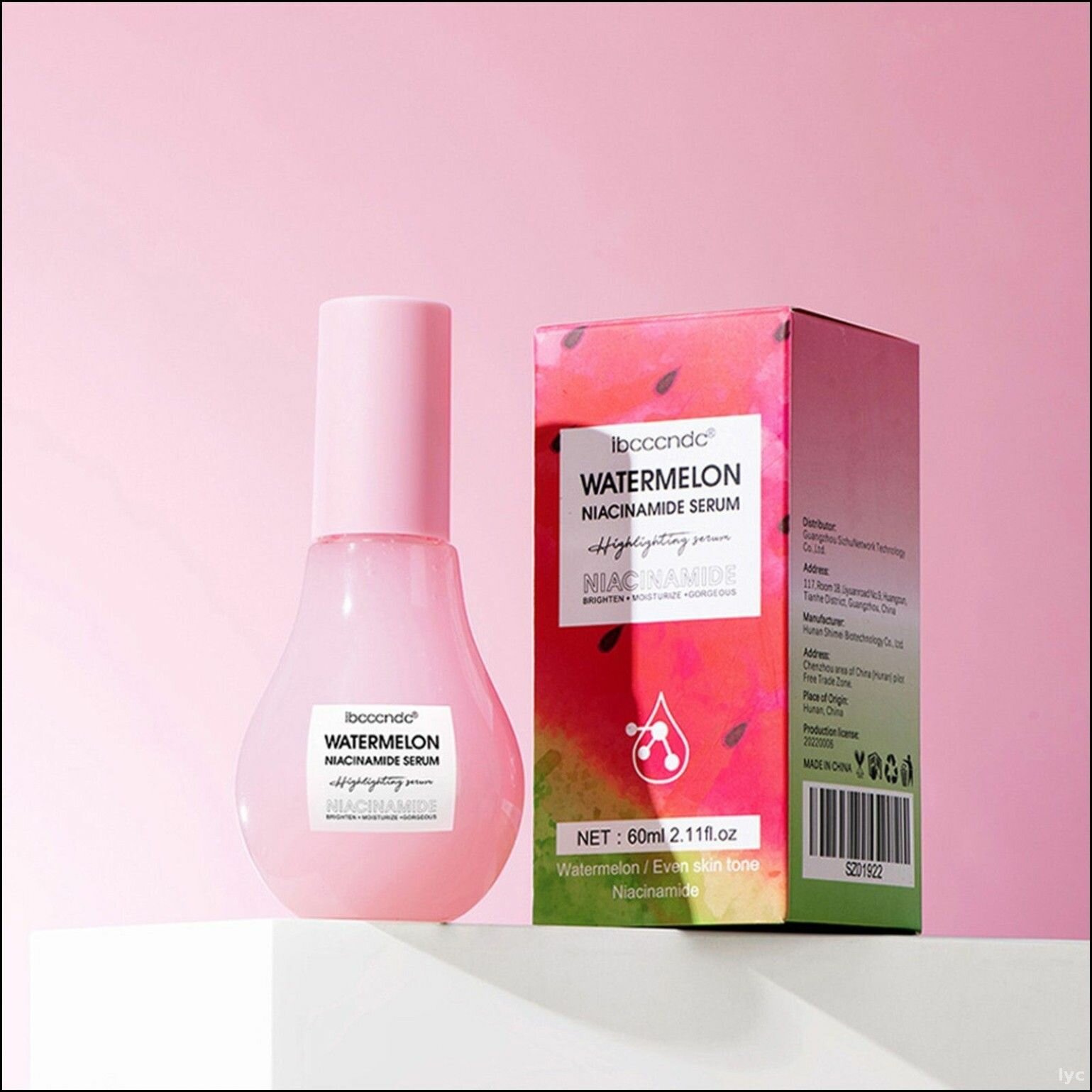 Эксклюзивная сывороткахайлайтер Glow Niacinamide Dew Drops от Glow Recipe, 60 мл