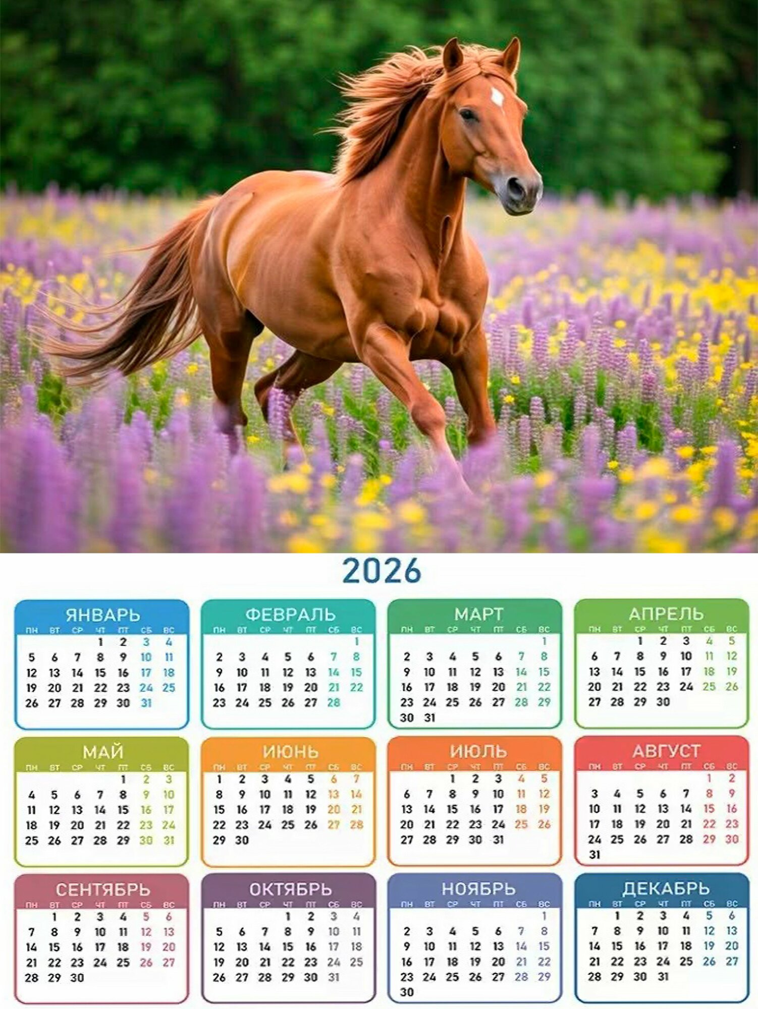 Календарь 2026