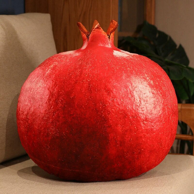 Декоративная плюшевая игрушка-подушка в виде фрукта, мягкая игрушка-фигурка, подушка для дивана для мальчиков и девочек