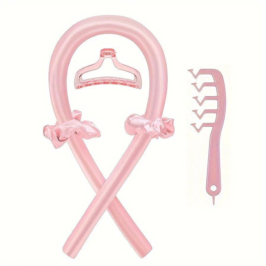 Набор для завивки волос Pink 4-в-1 (5 шт.)