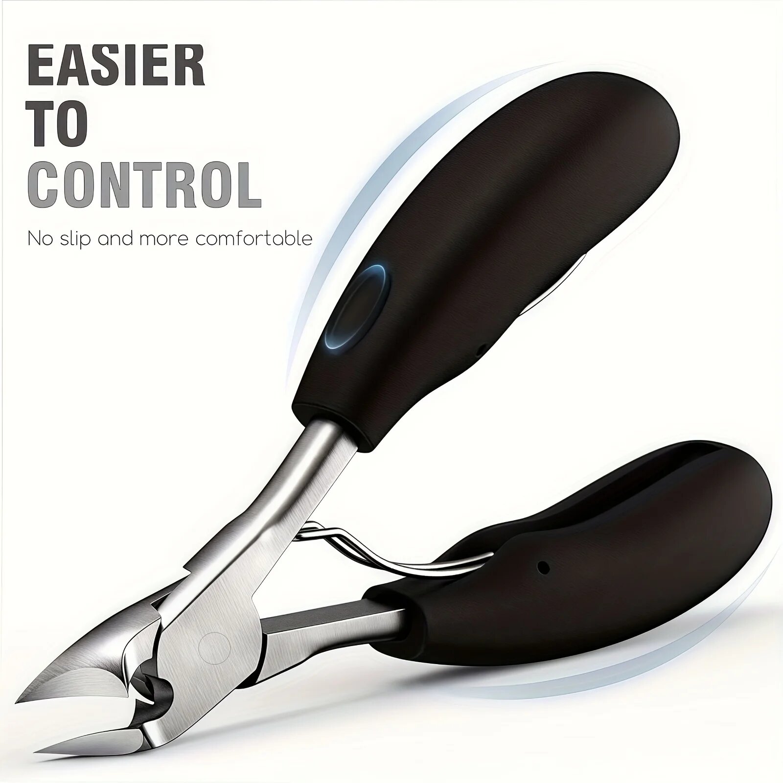 Кусачки для ногтей Ouriner из нержавеющей стали Black