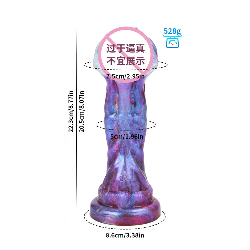 Фаллос в форме инопланетянина, мягкий и реалистичный, дилдо в форме дракона, обучающая секс-игрушка SM, женский мастурбатор, продукт для взрослых.