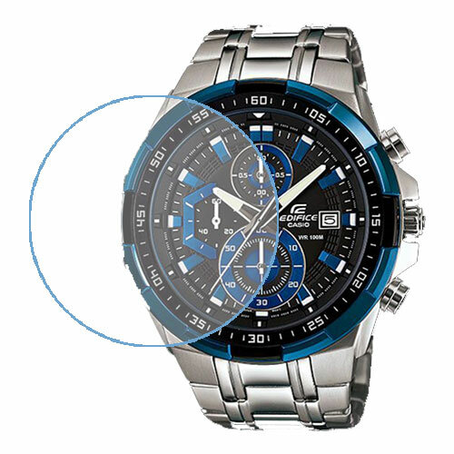Скрин Мобайл защитный экран для часов Casio EFR-539D-1A2V из нано стекло 9H