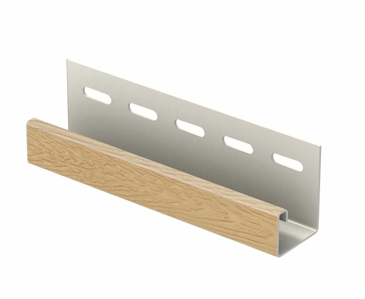 Ю-пласт J-планка (j-профиль), Хокла Скандинавия, песчаный берег, 1 шт