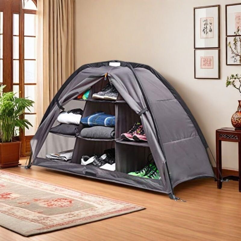 Палатка для хранения вещей, продуктов. Походный органайзер. Кемпинговый шкаф