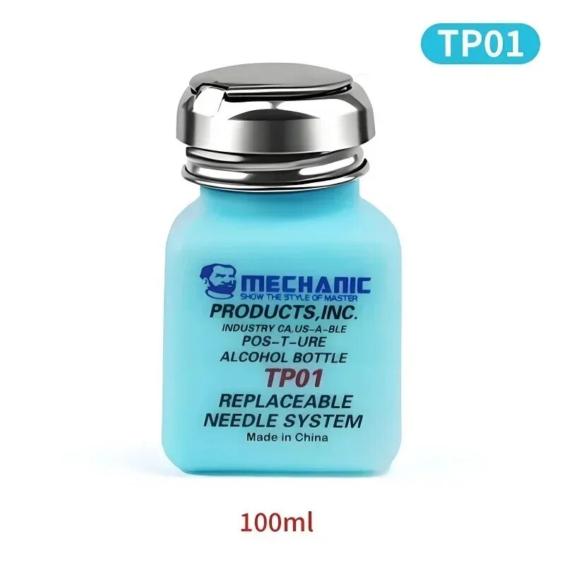 Бутылка для спирта Mechanic TP01 100 мл, цвет TP01