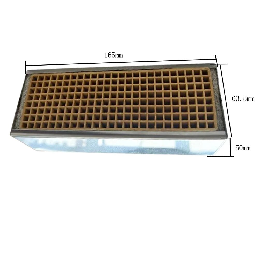 Катализатор 300 мм, 23 мм, 165 мм, 330 мм, керамические сотовые катализаторы для каминной печи, каталитический преобразовательный фильтр 165-63.5-50mm