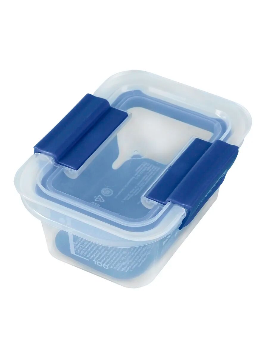 Контейнер Pomi d'Oro Good&Good, пластик, для хранения, прямоугольный, крышка, 500 мл