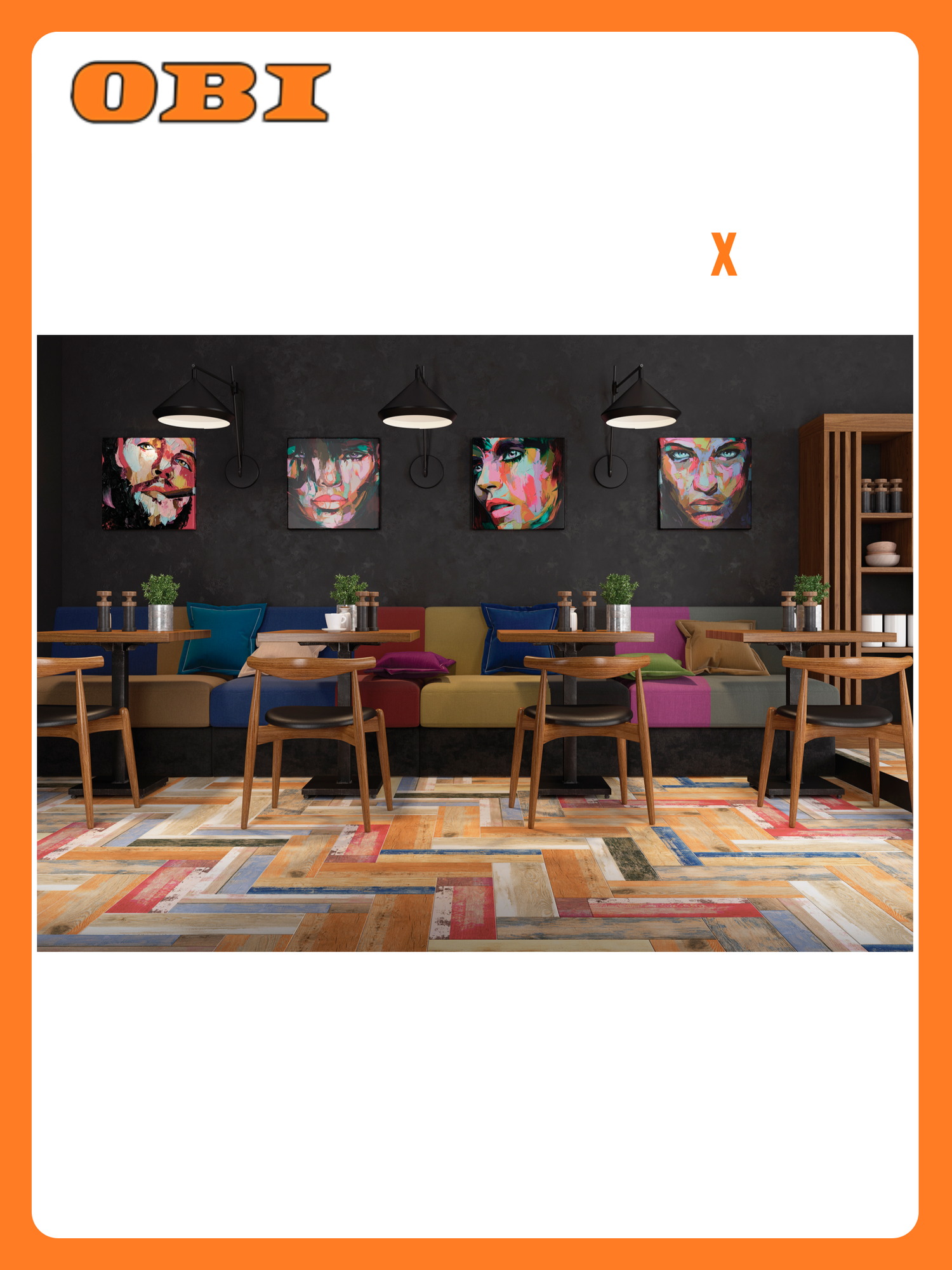 Керамогранит COLORWOOD многоцветный 18,5x59,8 см 1,216 кв. м