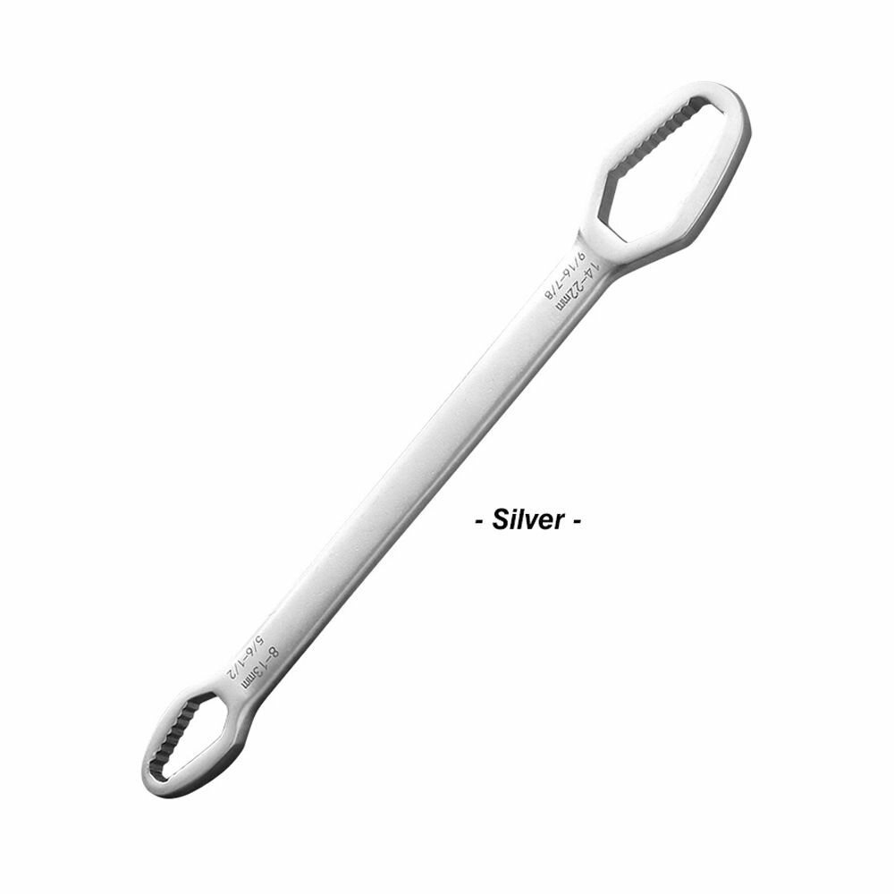 Универсальный двухсторонний гаечный ключ, многофункциональный самозатягивающийся регулируемый гаечный ключ Torx для ремонта велосипеда, мотоцикла, автомобиля