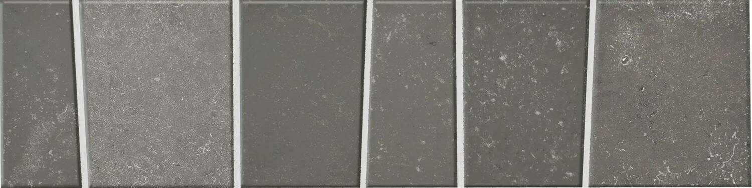 Керамогранит WOW Trencadis 137018 7x28 Матовая Серый