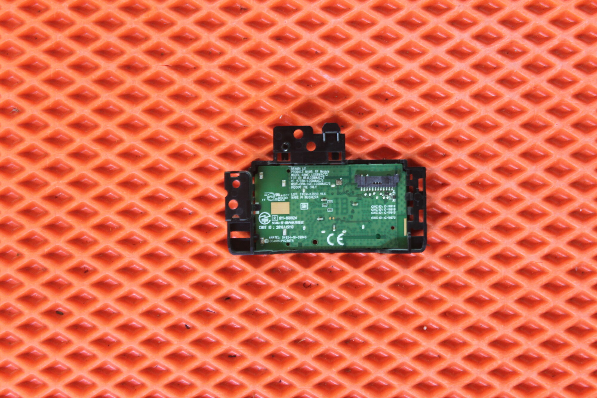 Модуль (WI-FI) LGSBWAC72 для телевизора LG 49UK6390PLG в надёжной упаковке