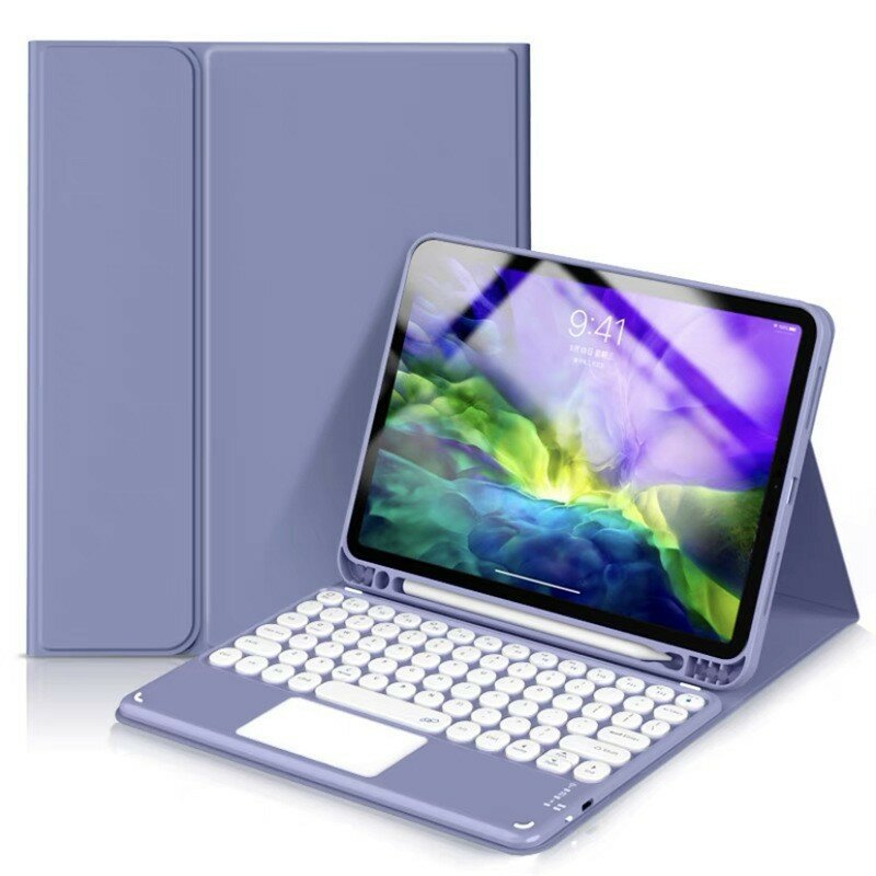 Чехол для планшета Ipad, чехол для клавиатуры, Bluetooth， iPad 10.2-inch 7/8/9 generation universal