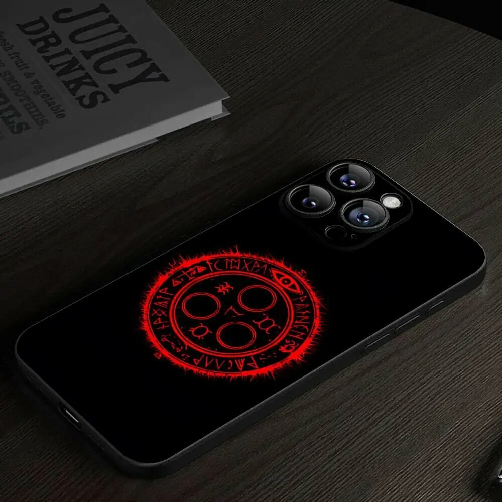 Чехол Silent Hill 2 для iPhone 16 Pro Max, черный