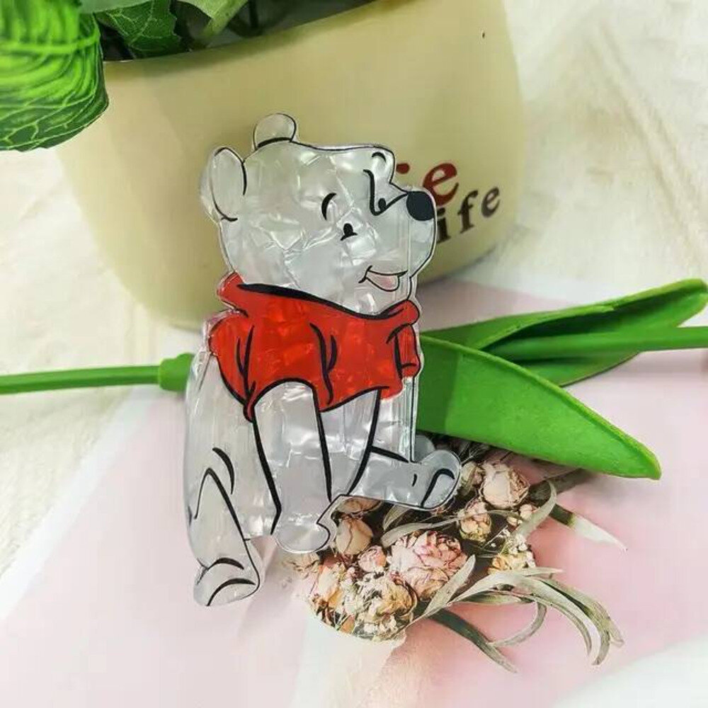 Милая заколка для волос в виде кошки Мари из пластика и смолы, новая заколка в виде акулы, спиральная заколка для волос, аксессуар для задней части волос.