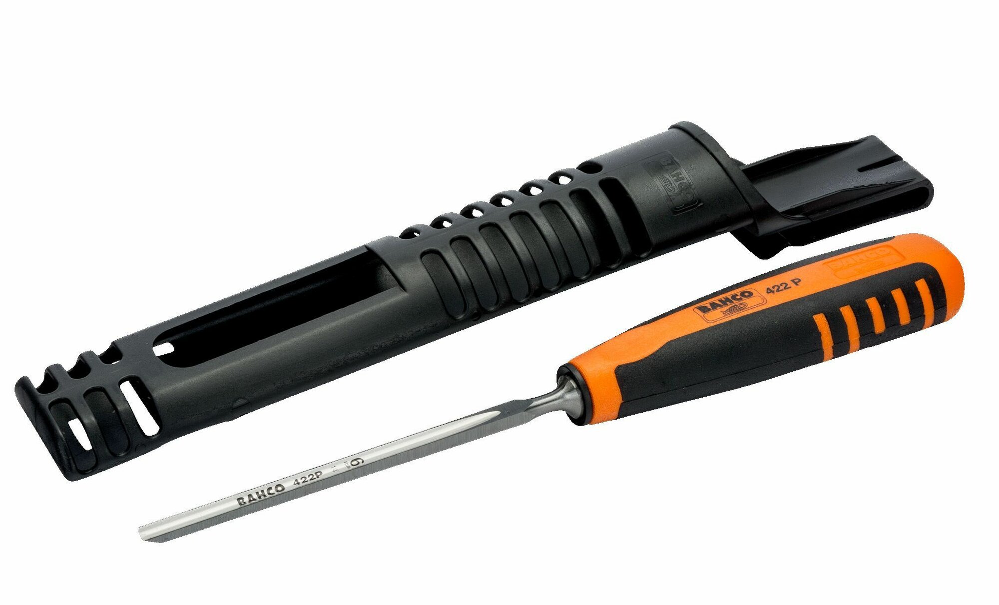 Профессиональная стамеска с двухкомпонентной рукояткой 6мм 422P-6