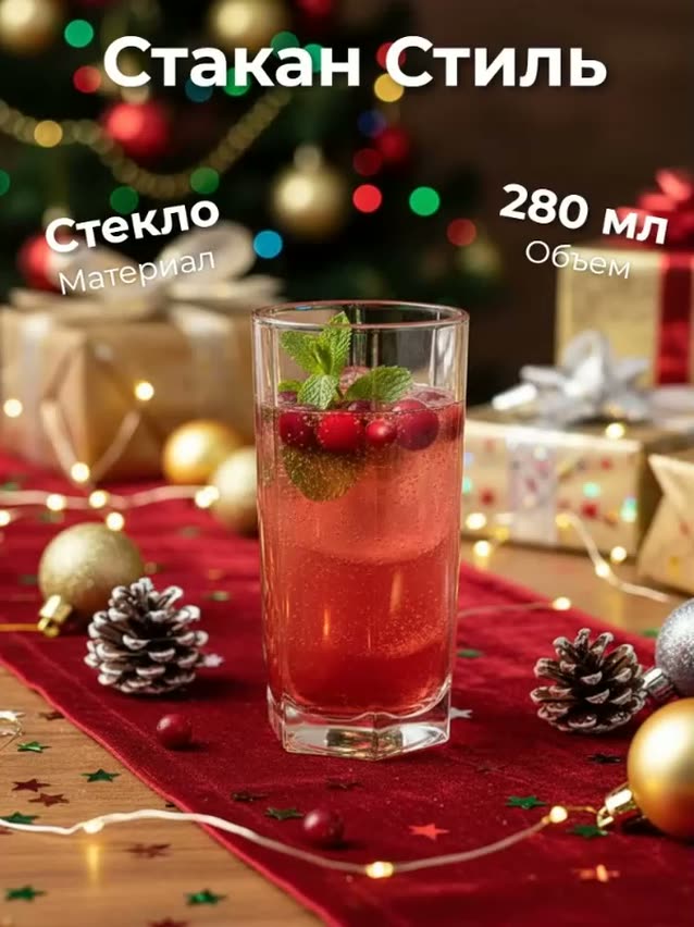 Стакан Стиль 280 мл — фото 1