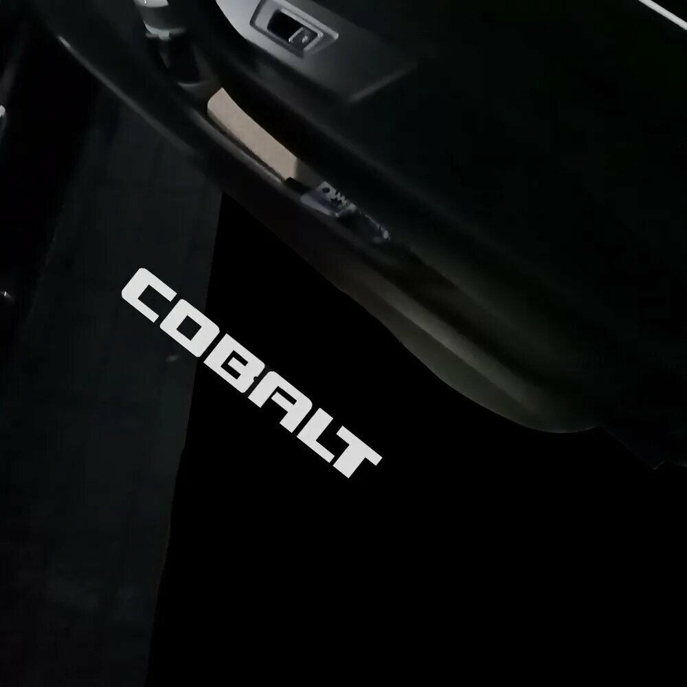 Для Chevrolet Cobalt Шевроле Кобальт Батарейка ААА универсальная приветственная лампа, проектор для дверей автомобиля