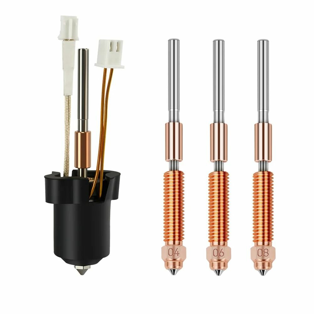 Комплект для быстрой замены керамического нагревательного блока для хотэнда K1 K1 Max, высокопроизводительная печать, запчасти для 3D-принтера K1 Max Hot End K1C