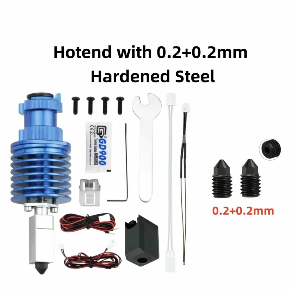 Комплект для модернизации высокоскоростной печатающей головки TZ V6 Hotend Kit 2.0 для принтеров Ender 3/ 3 PRO/ VORON 2.4 Hi-End Extruder J-head Prusa Ender 3 V2/ CR10