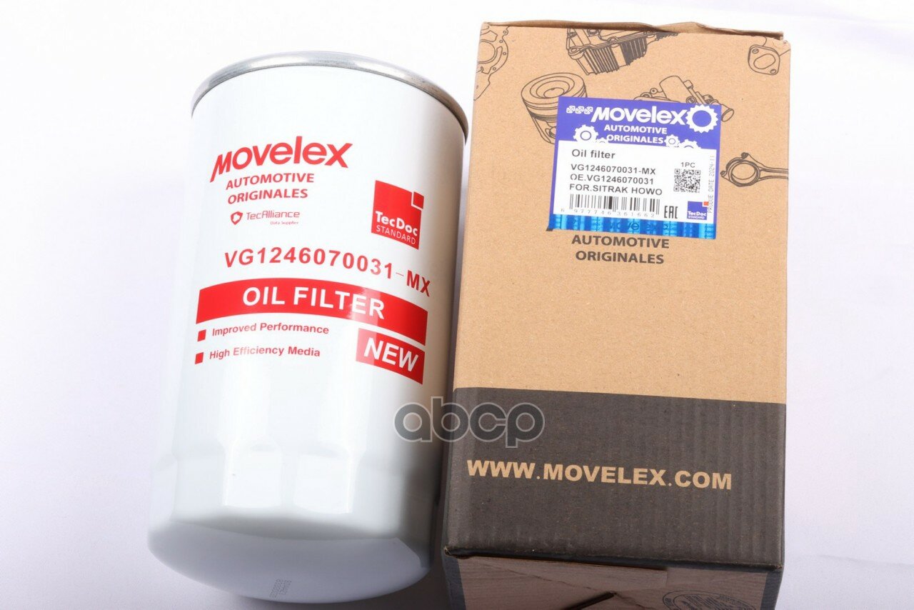 Фильтр масляный SITRAK HOWO дв. D12 MOVELEX MOVELEX арт. VG1246070031-MX