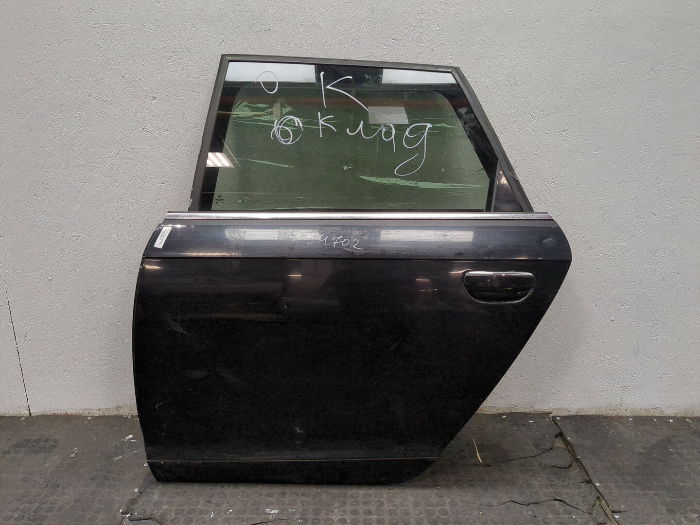 Дверь боковая (легковая) левая задняя Audi A6 (C6) Б/У